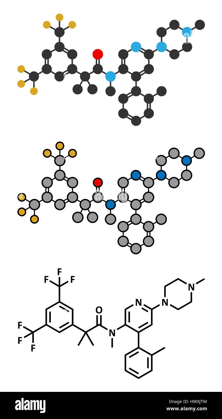 Nk1 receptor antagonist Cut Out Stock Images & Pictures - Alamy