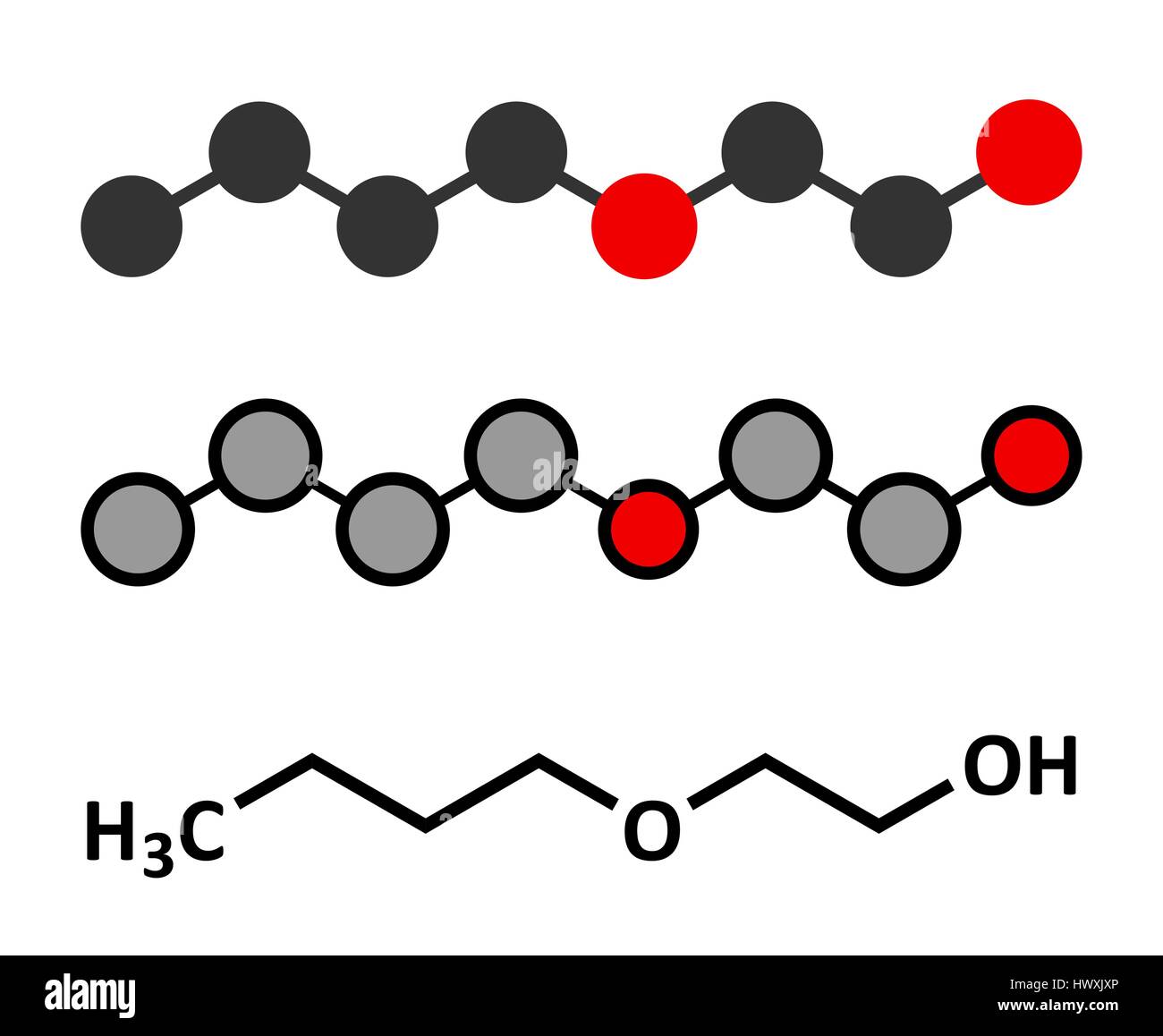 2 butoxyéthanol Stock Vector Images - Alamy