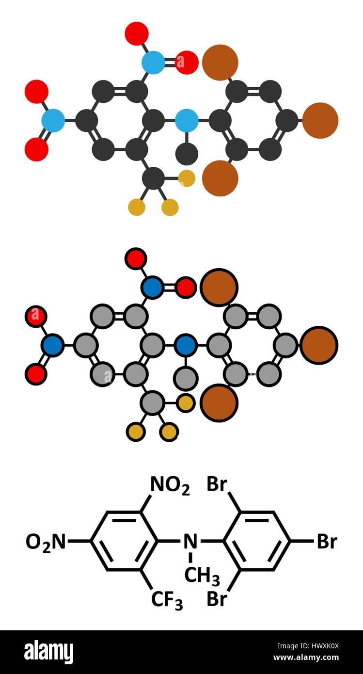 Bromethalin rodenticide molecule hi-res stock photography and images ...