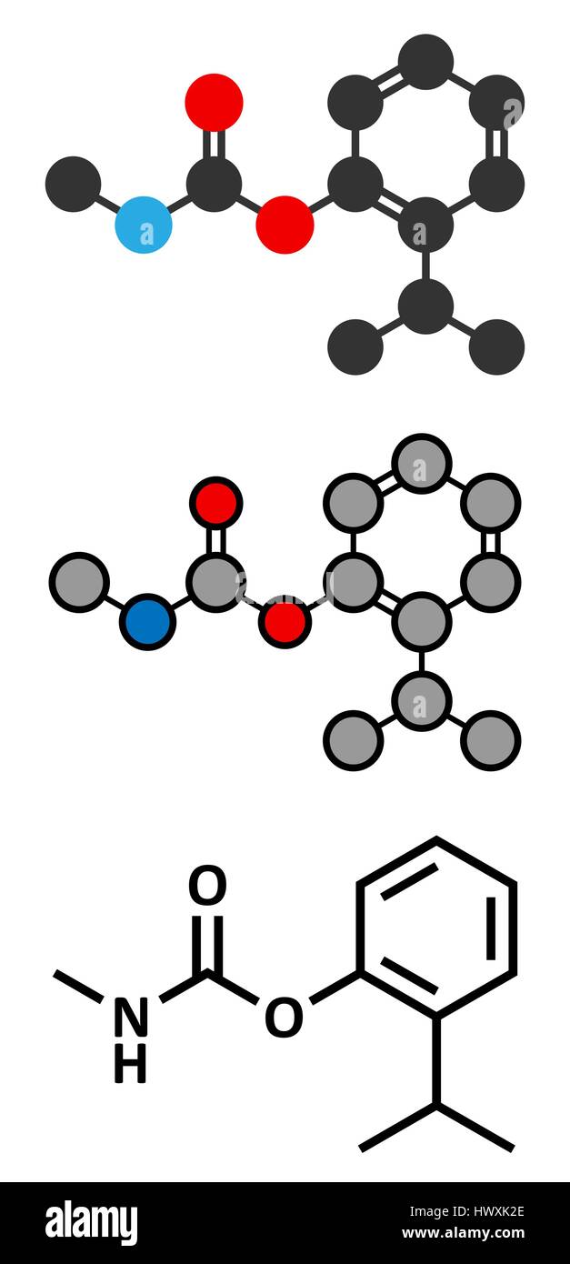Isoprocarb insecticide molecule hi-res stock photography and images - Alamy