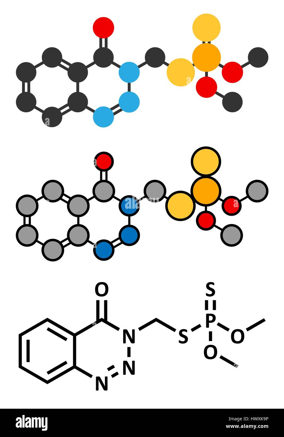 Acetylcholinesterase model Stock Vector Images - Alamy