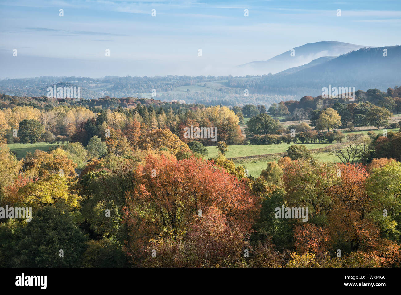 Beautiful landscape image of Lake District during Autumn Fall in ...
