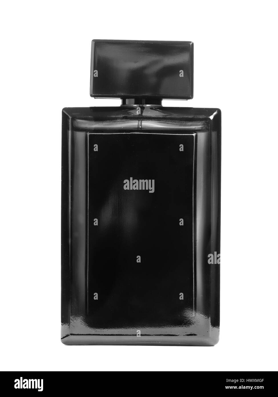 Glass rectangular bottle Black and White Stock Photos & Images - Alamy