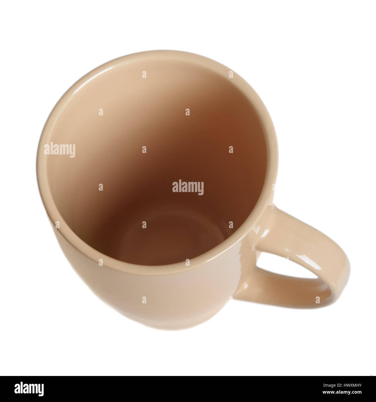 Tea cup isolated on white background Stock Photo - Alamy