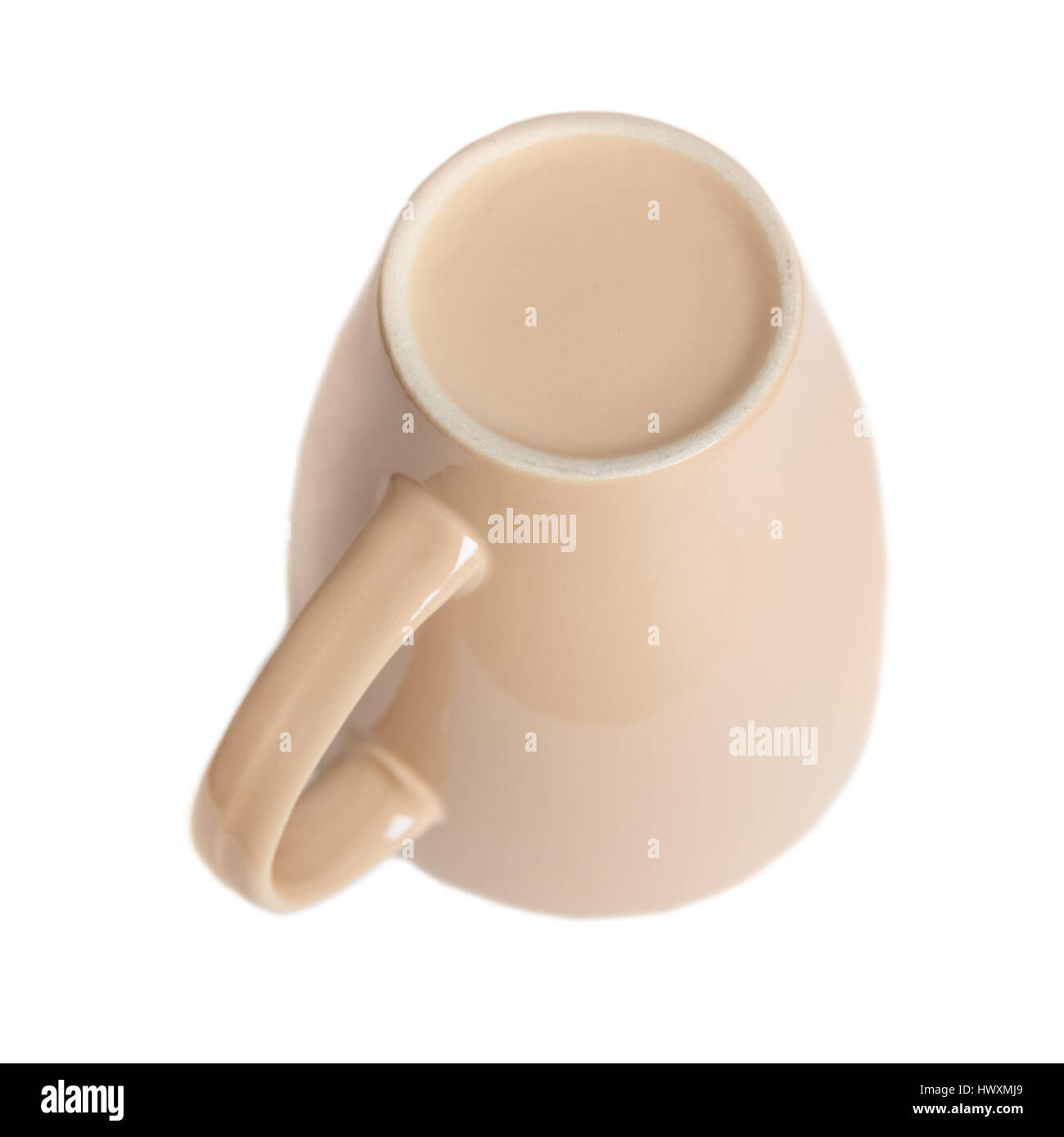 Tea cup isolated on white background Stock Photo - Alamy