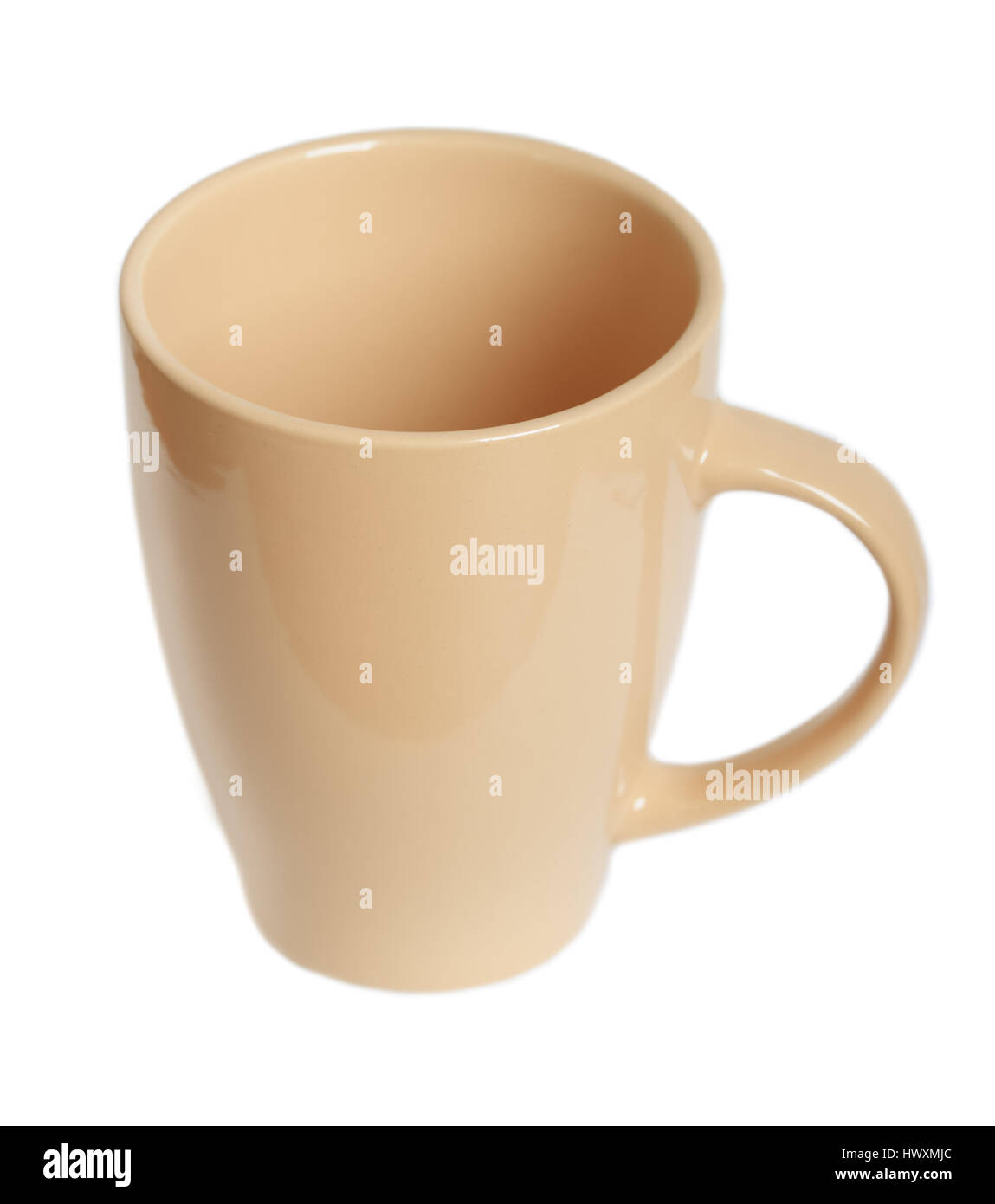 Tea cup isolated on white background Stock Photo - Alamy
