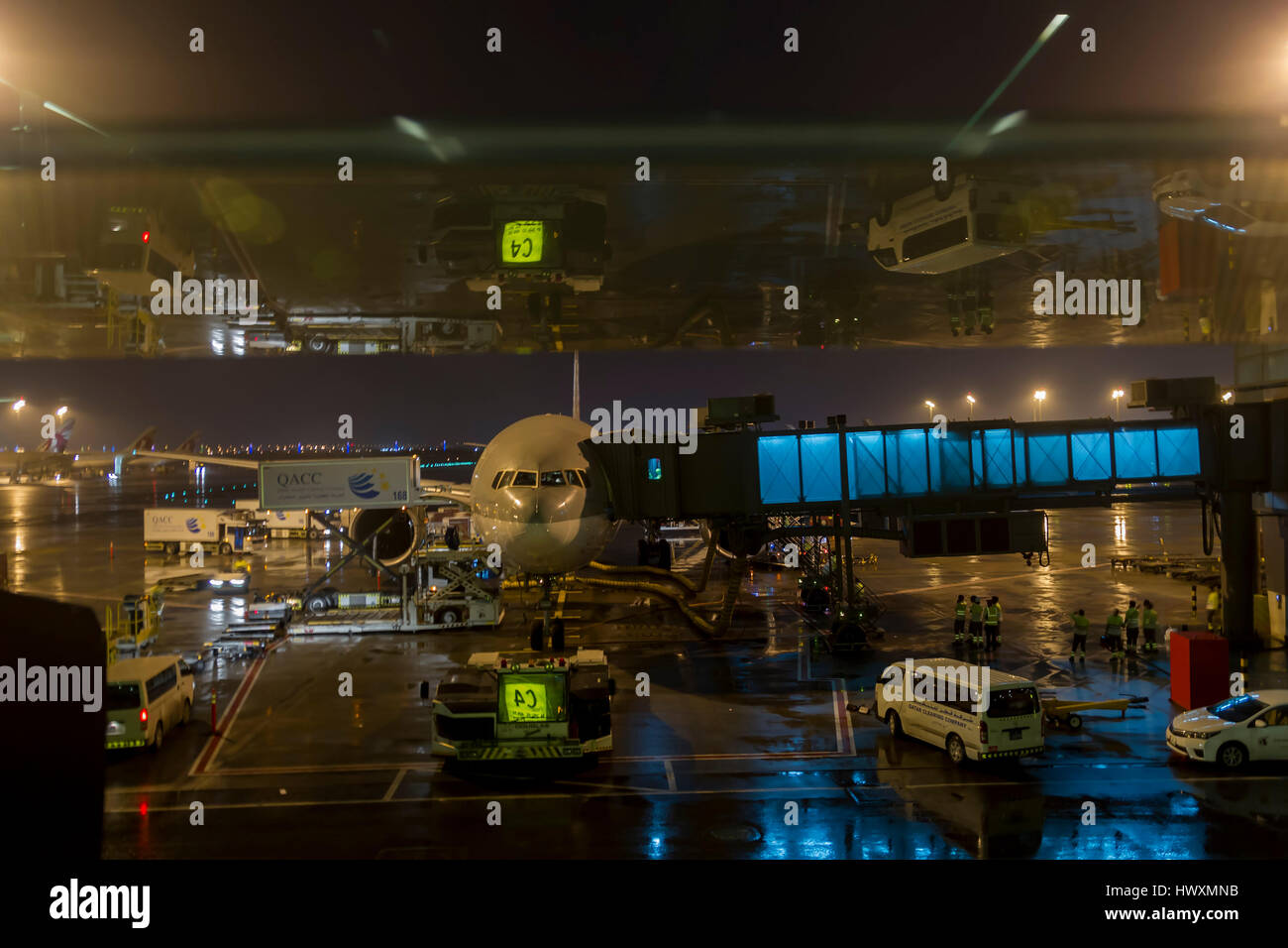 Doha, Hamad International Airport Stock Photo - Alamy