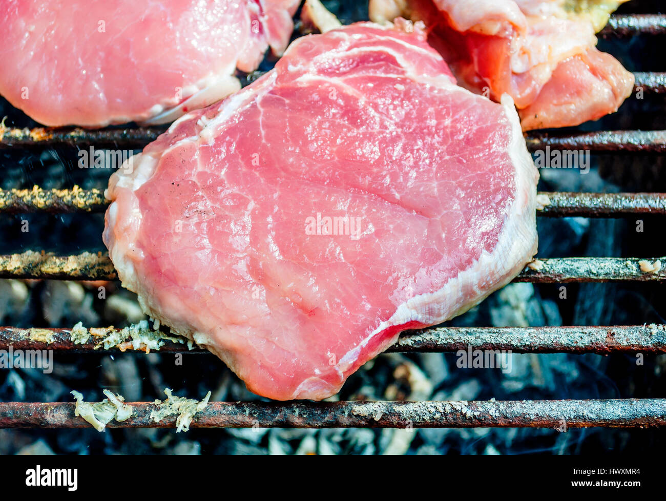 Meet bbq hi-res stock photography and images - Alamy