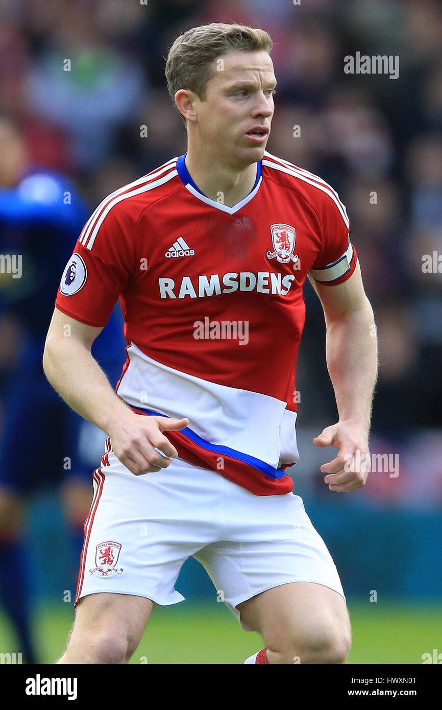 Middlesbrough's Grant Leadbitter Stock Photo - Alamy