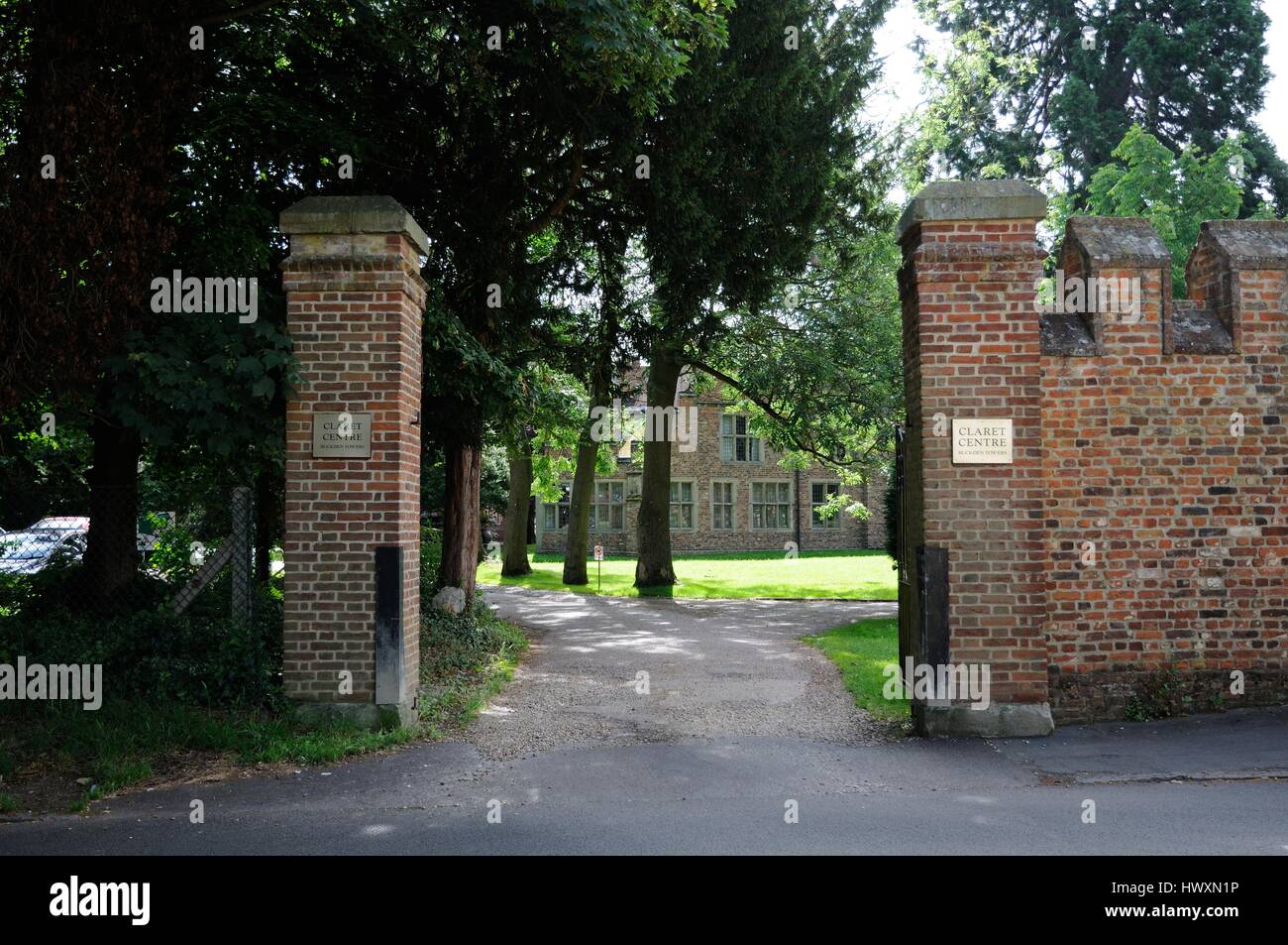 Claret centre buckden towers hi-res stock photography and images - Alamy