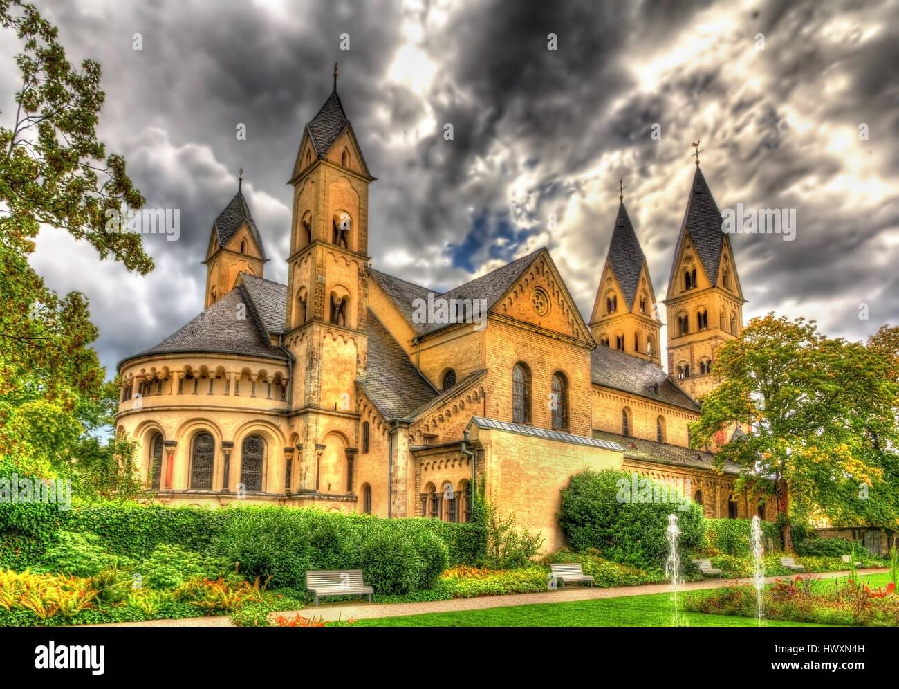 Saint castor basilica hi-res stock photography and images - Alamy
