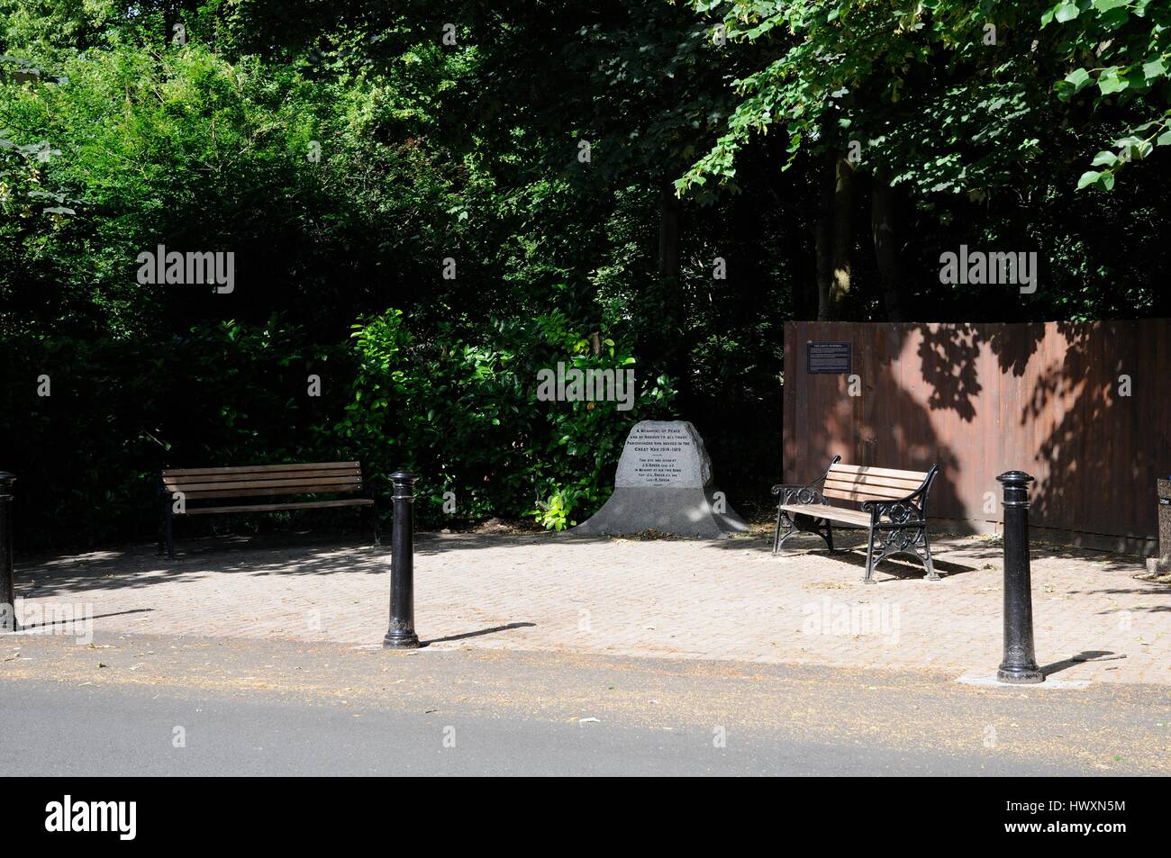 The Green Memorial, high Street, Buckden, Cambridgeshire, was erected ...