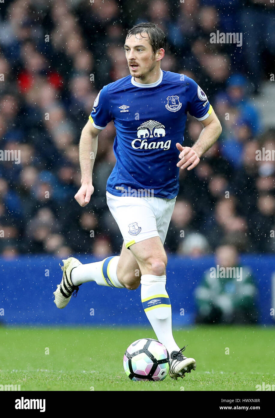 Everton's Leighton Baines Stock Photo - Alamy