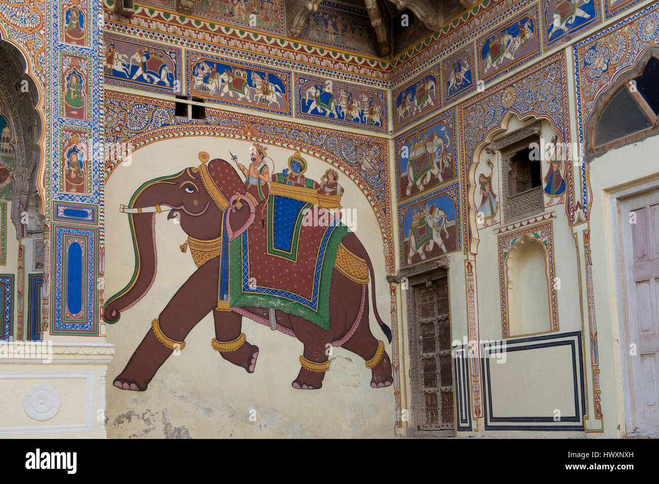 Indian merchant painting hi-res stock photography and images - Alamy