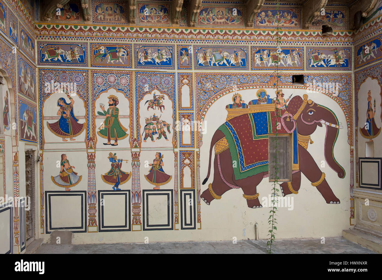 Indian merchant painting hi-res stock photography and images - Alamy