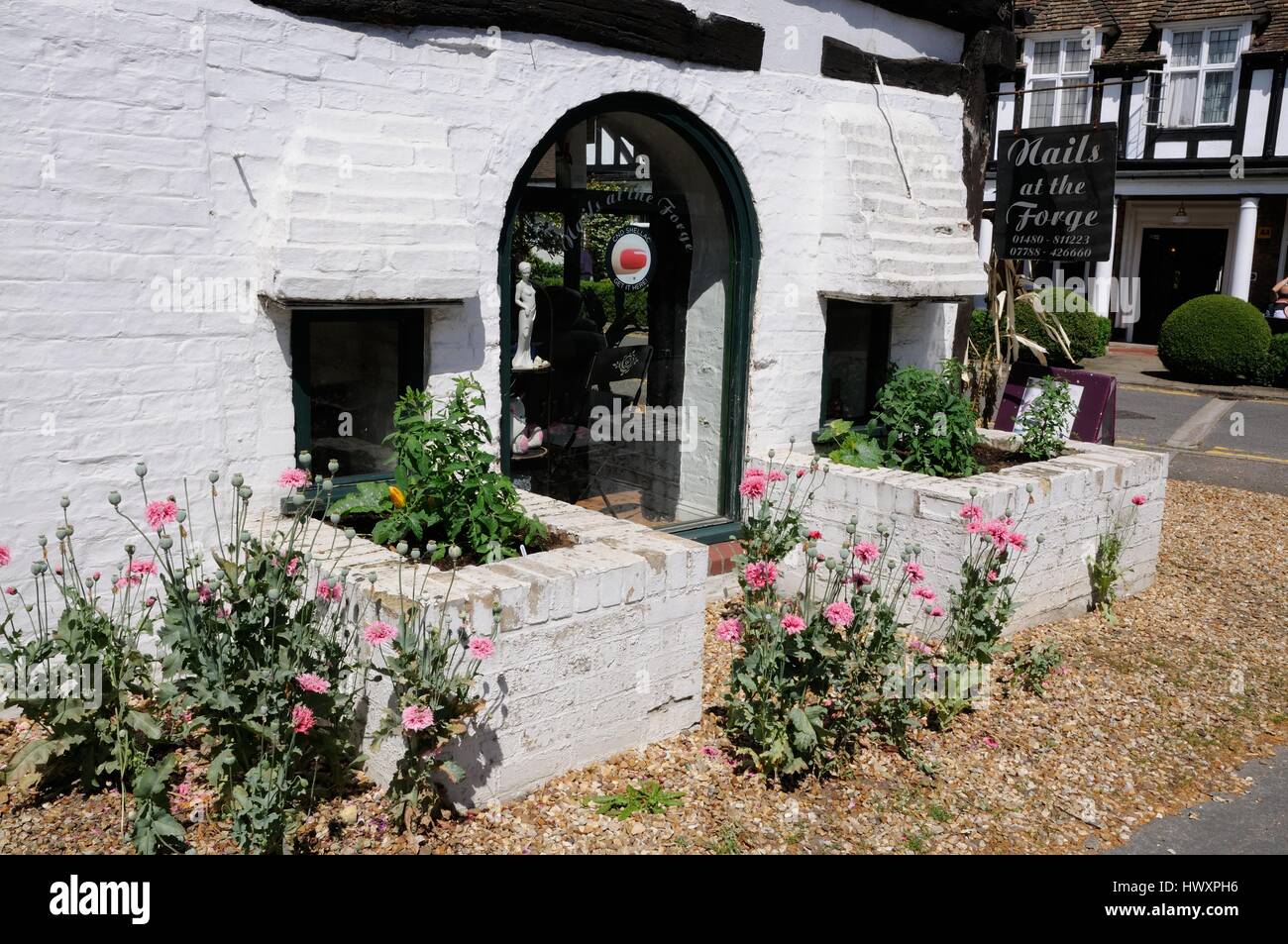 The Forge, Buckden, Cambridgeshire Stock Photo - Alamy