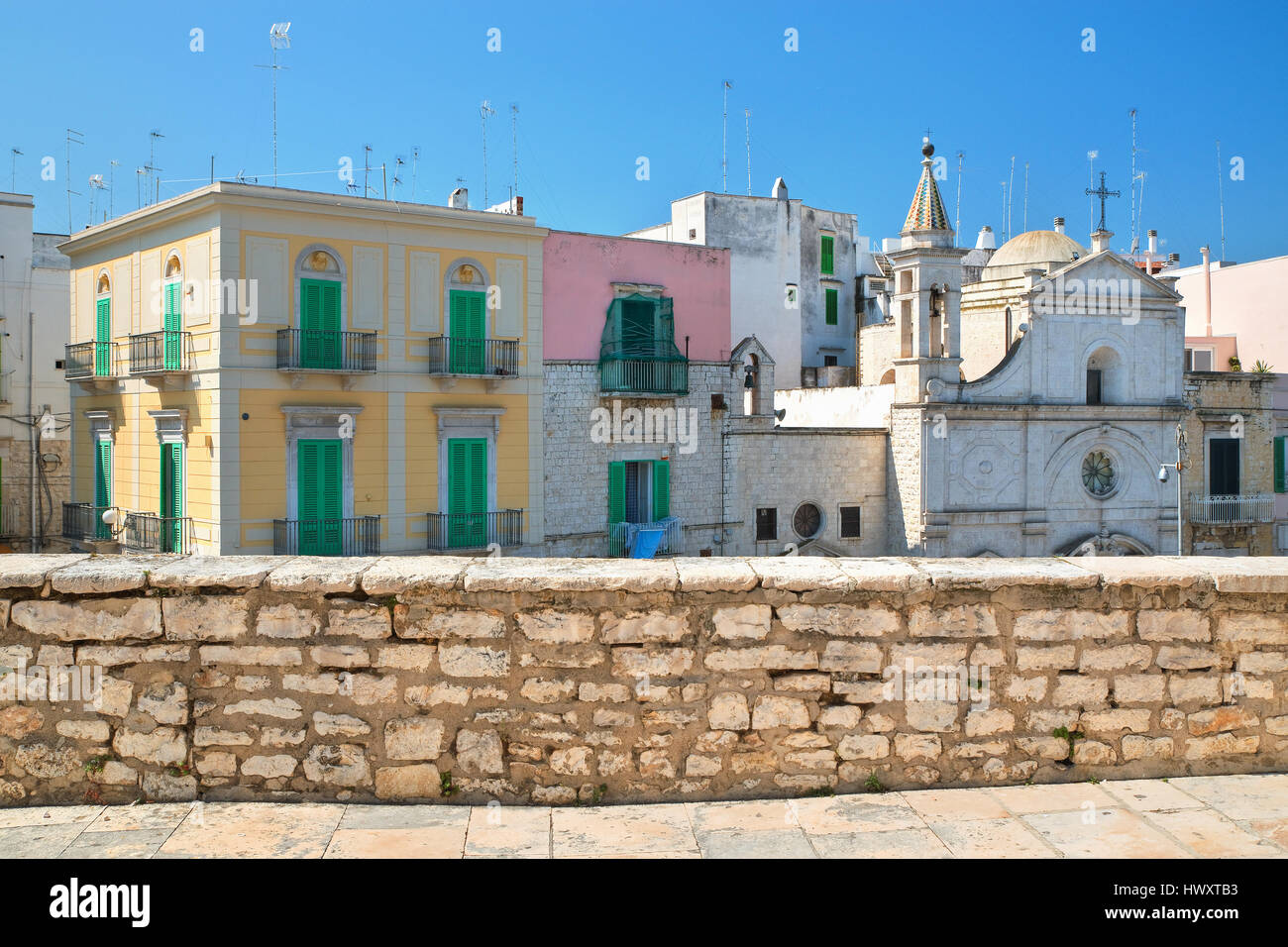 View of Molfetta. Puglia. Italy Stock Photo - Alamy