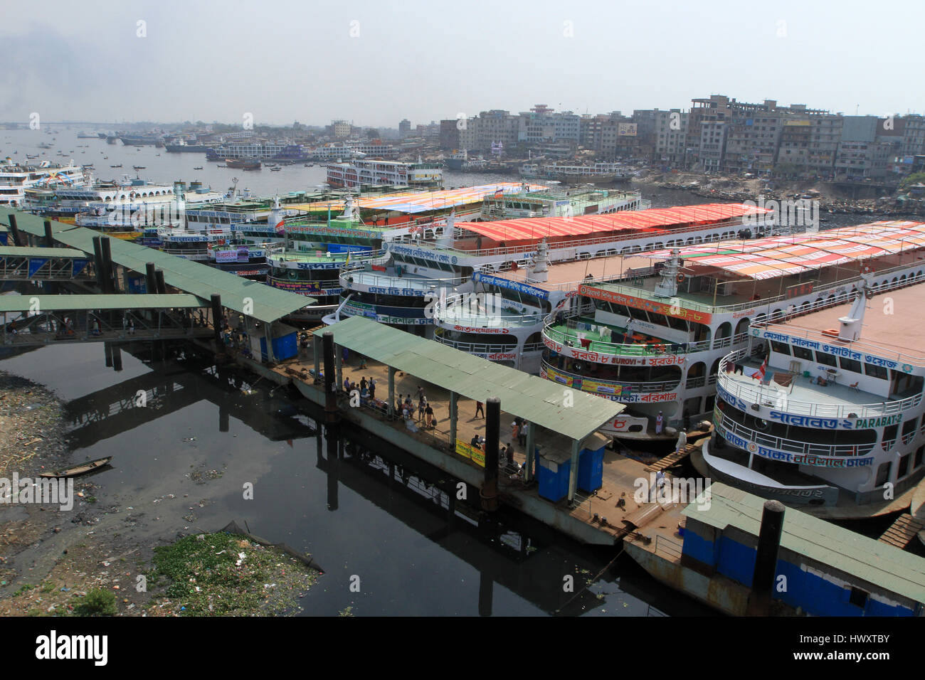 2014 Sadarghat Launch Terminal Bangladesh Stock Photo Alamy