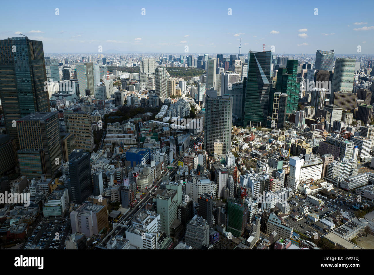 Mori tower hi-res stock photography and images - Alamy