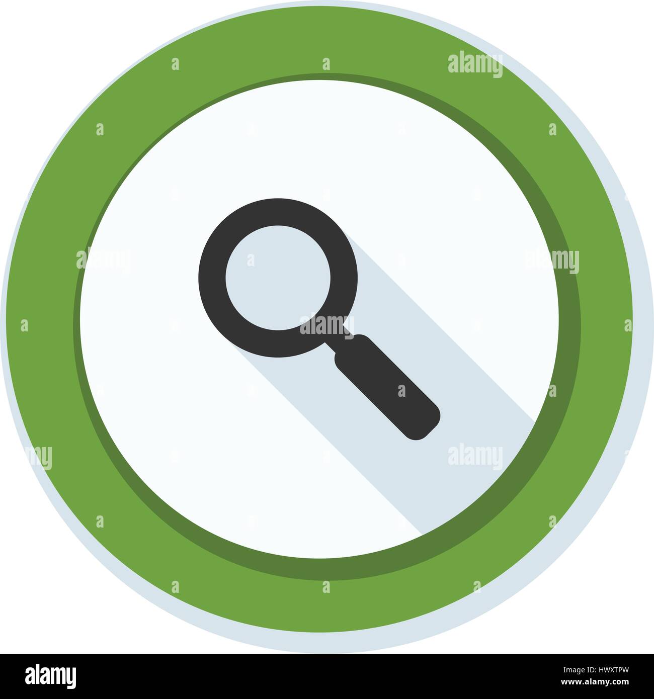 Search magnify glass button illustration Stock Vector Image & Art - Alamy