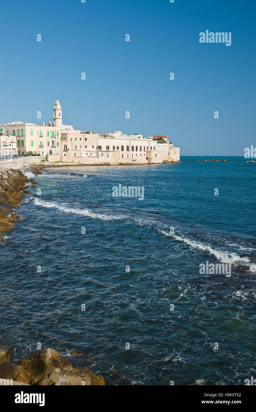 Panoramic view of Molfetta. Puglia. Italy Stock Photo - Alamy