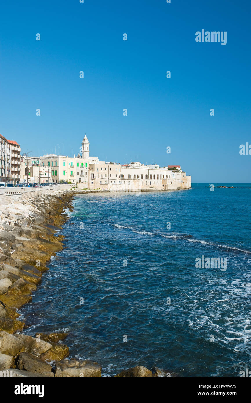 Panoramic view of Molfetta. Puglia. Italy Stock Photo - Alamy