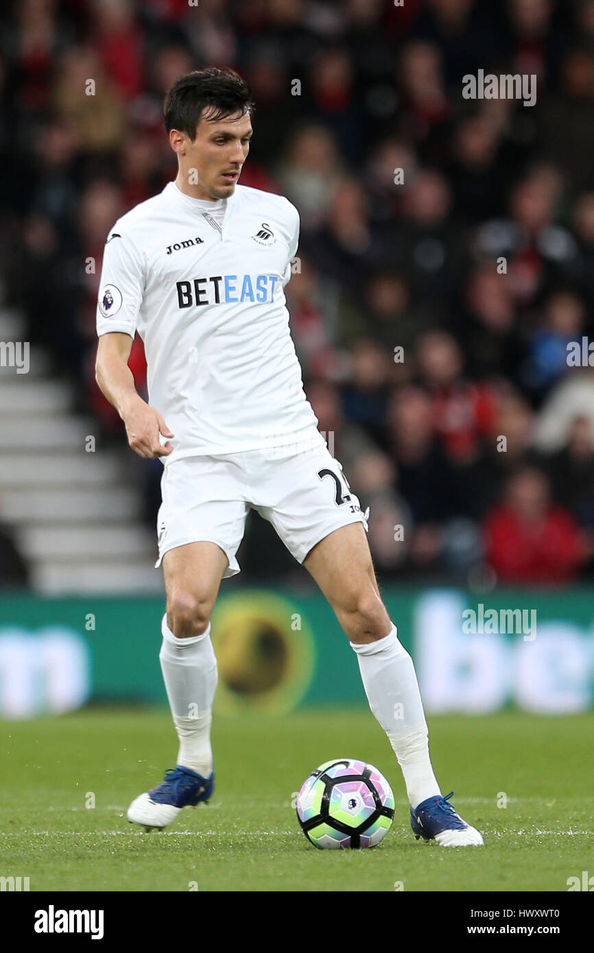 Swansea City's Jack Cork Stock Photo - Alamy