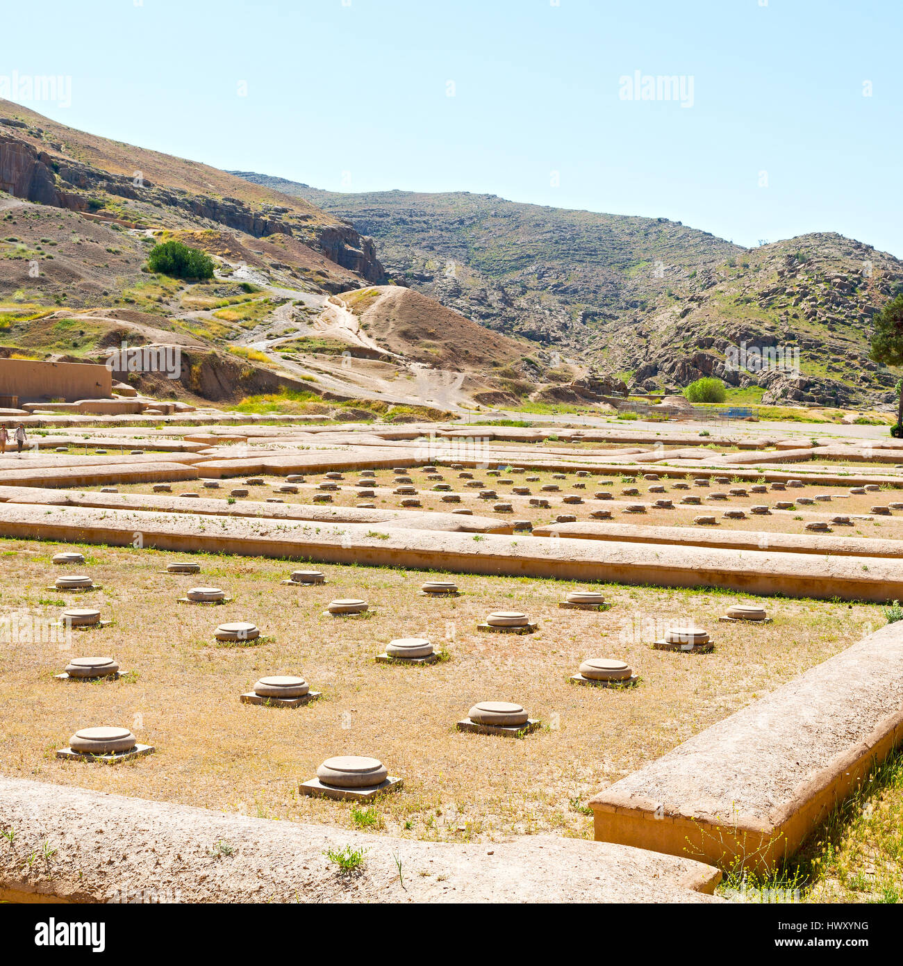 in iran persepolis the old ruins historical destination monuments and ...