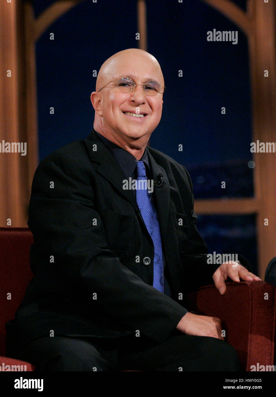 Paul Shaffer during a segment of the "Late Late Show with Craig ...