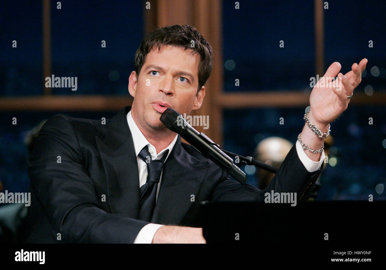 Harry Connick Jr. performs during a segment of the "Late Late Show with ...