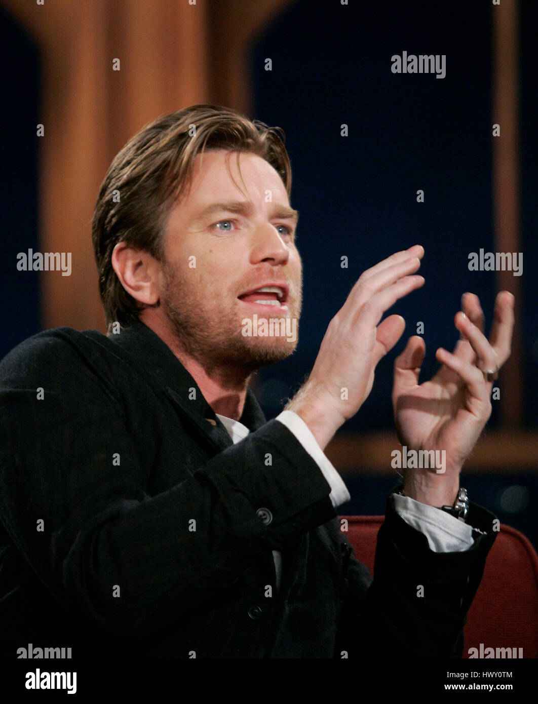 Actor Ewan McGregor during a segment of the "Late Late Show with Craig ...