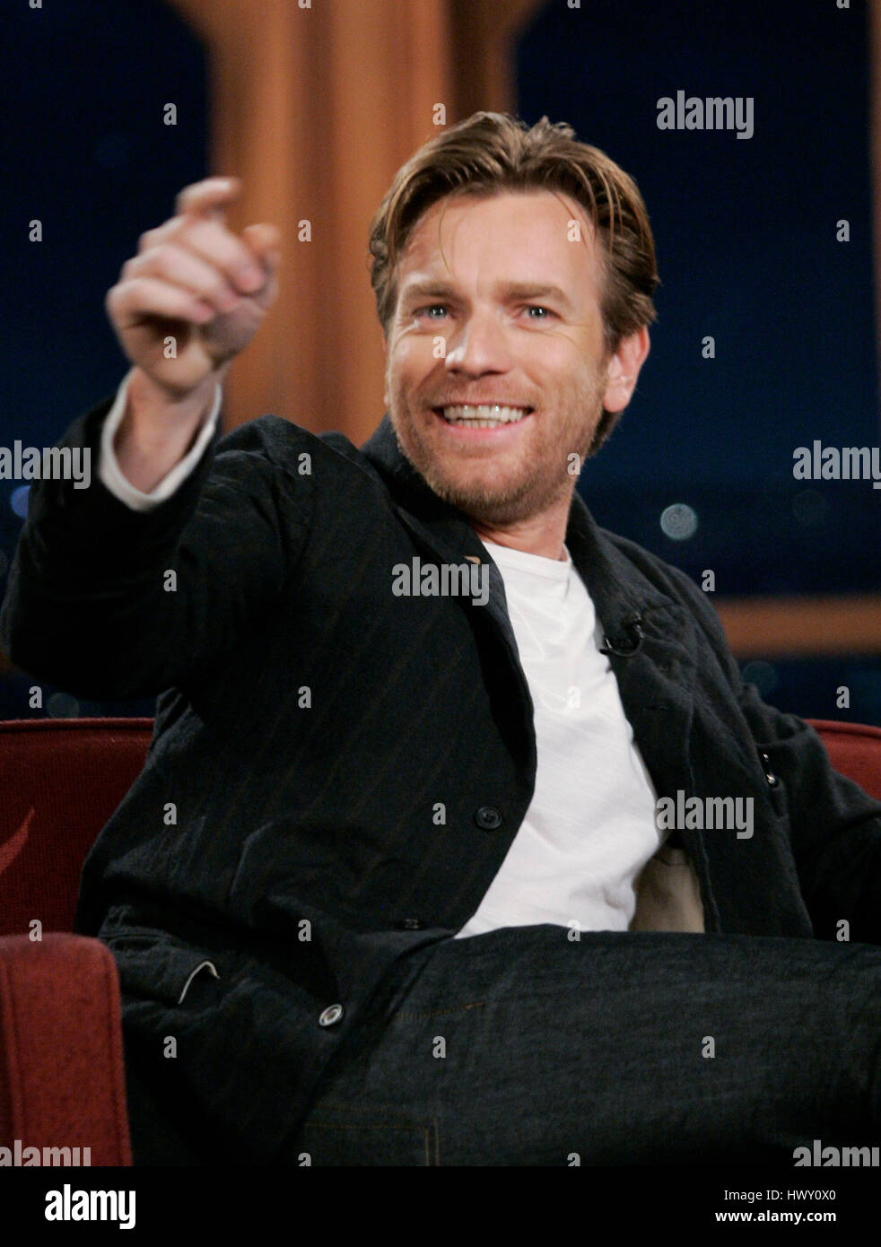 Actor Ewan McGregor during a segment of the "Late Late Show with Craig ...