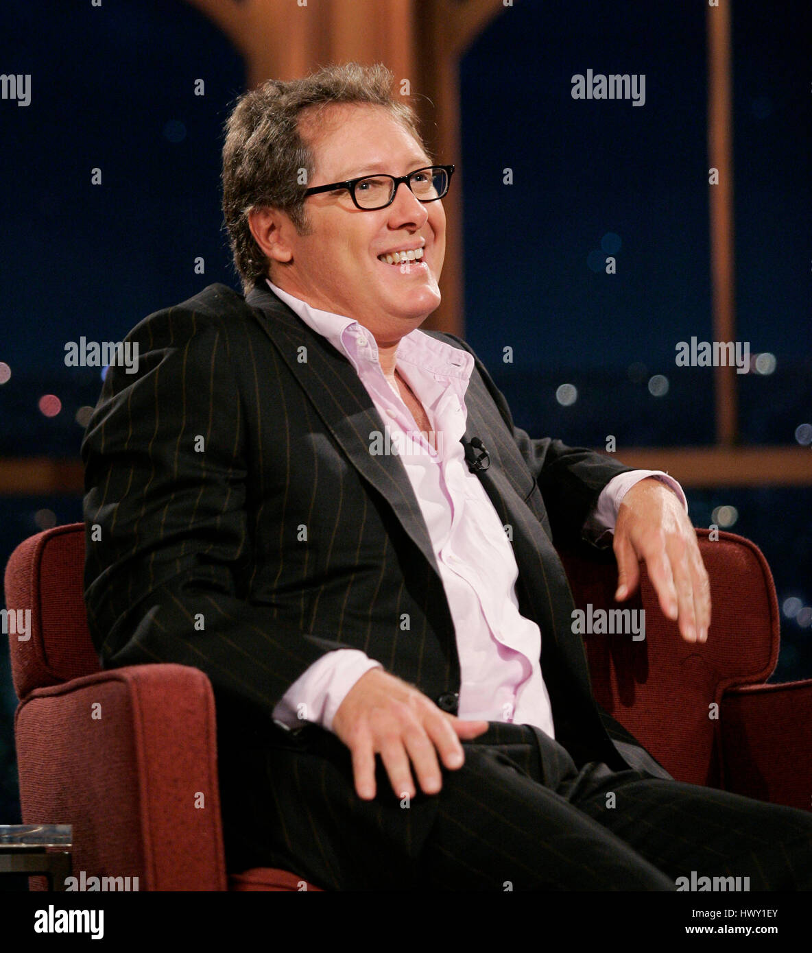 Actor James Spader during a segment of the "Late Late Show with Craig ...