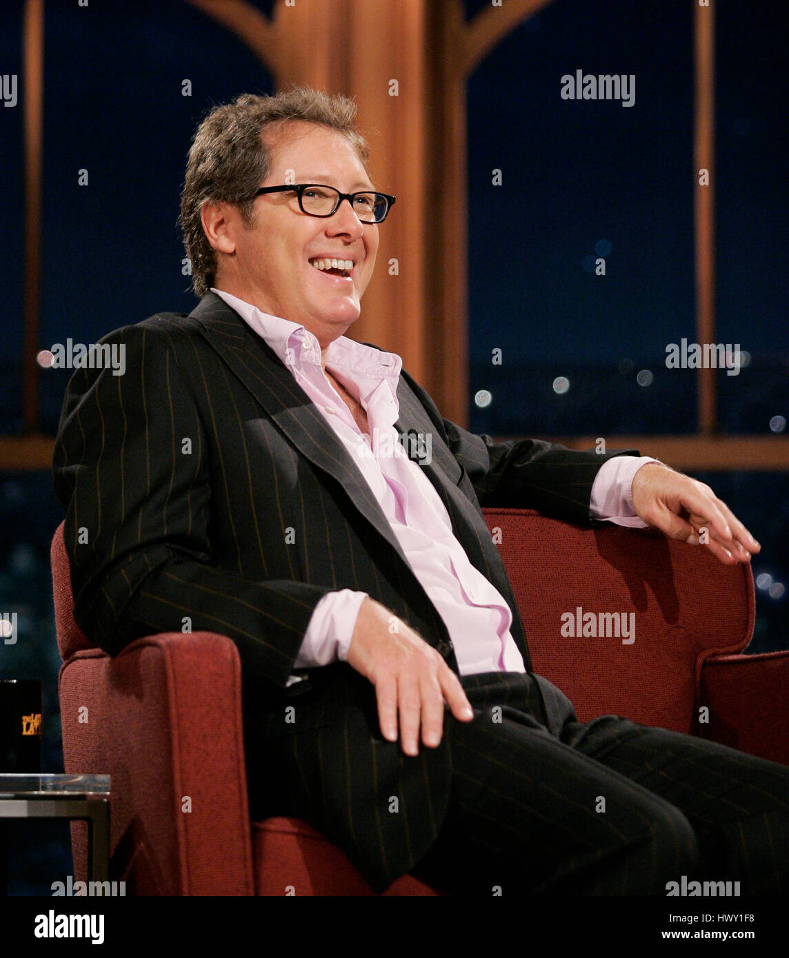 Actor James Spader during a segment of the "Late Late Show with Craig ...