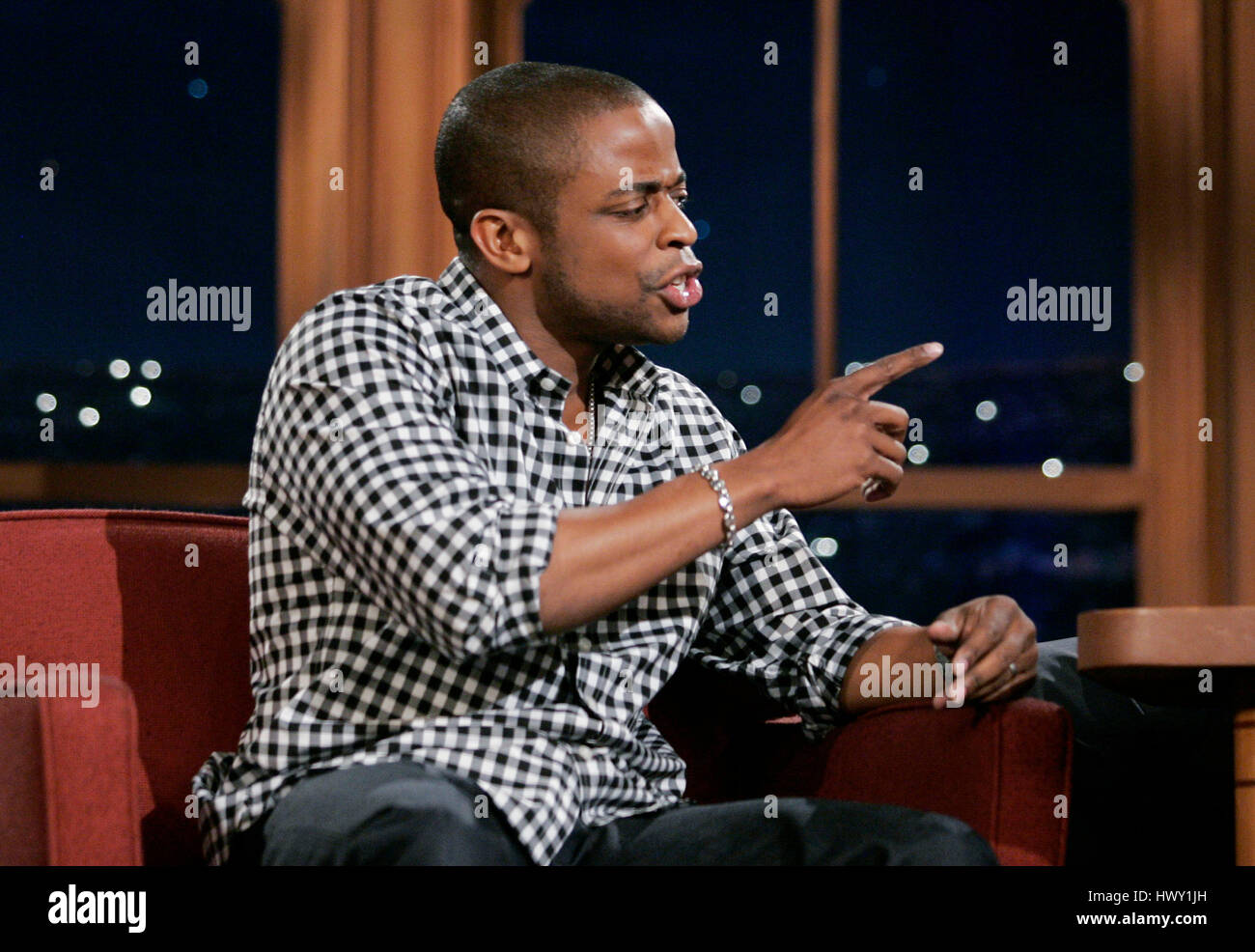 Actor Dule Hill during a segment of the "Late Late Show with Craig ...