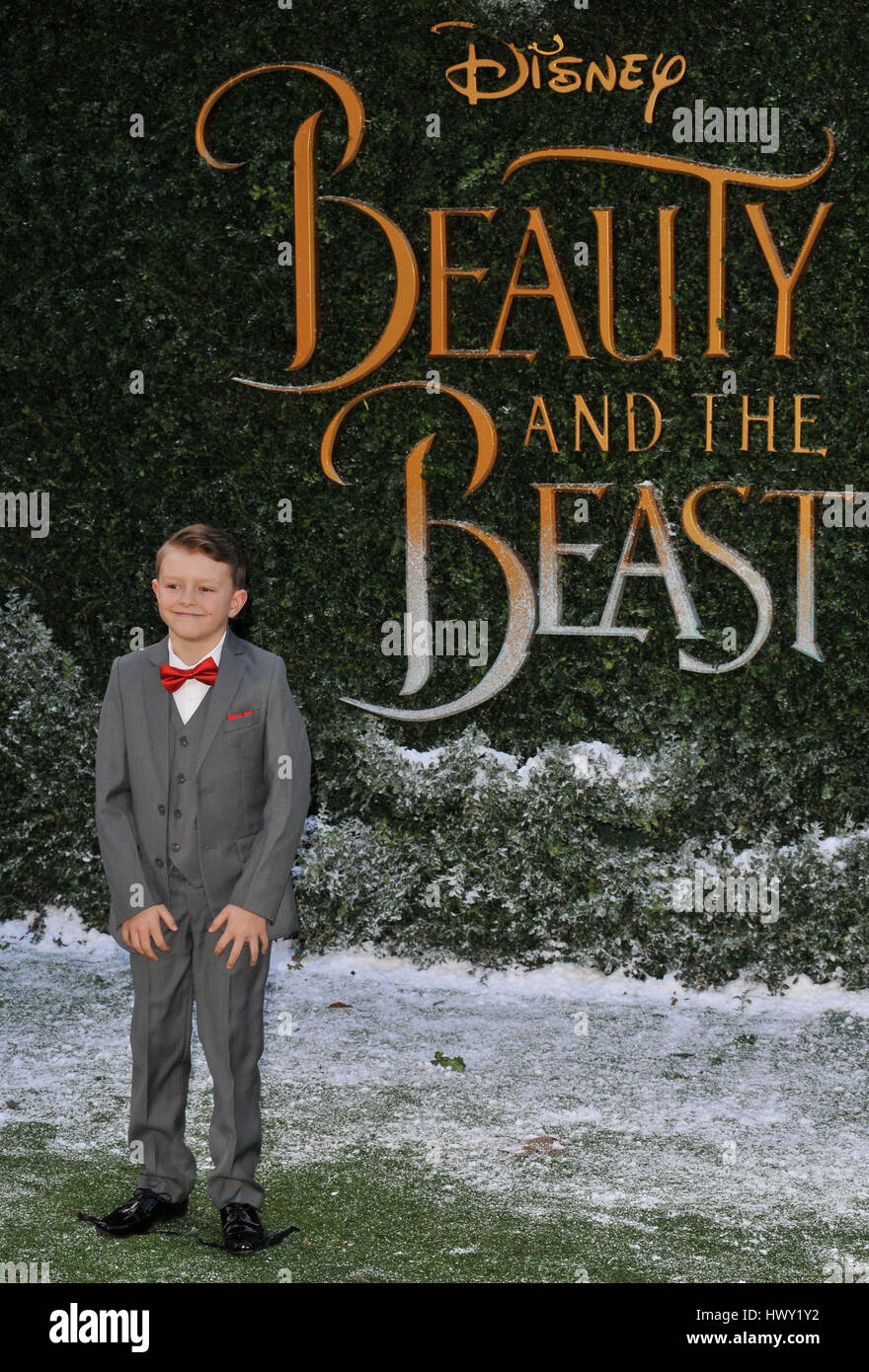 London, UK. Nathan Mack at the "Beuaty and the Beast" film launch event ...