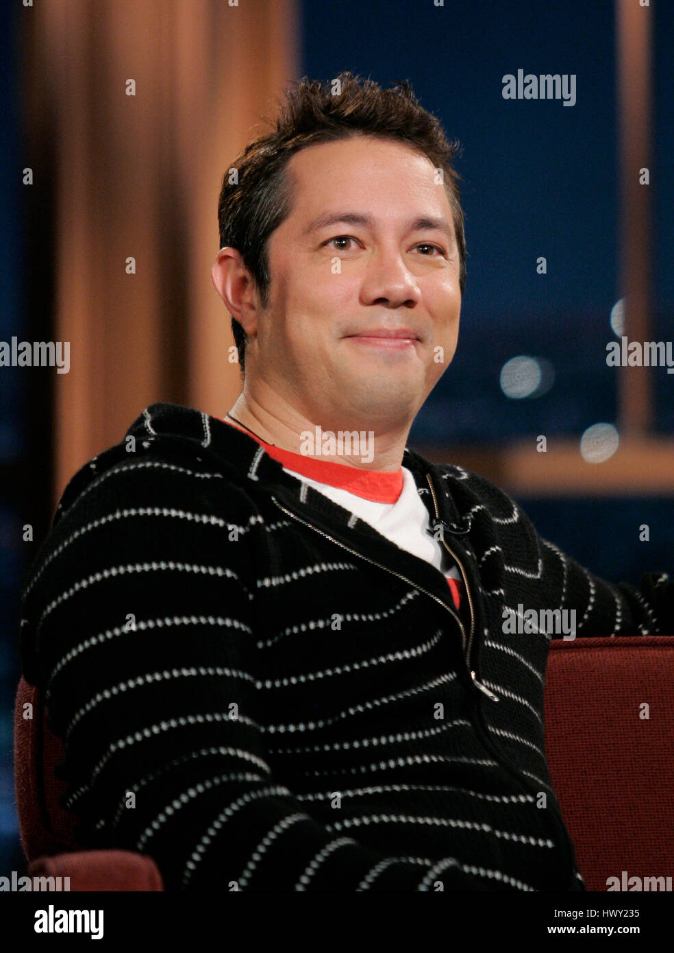 Actor and comic Lance Krall during a segment of 'The Late Late Show with Craig Ferguson' at CBS ...