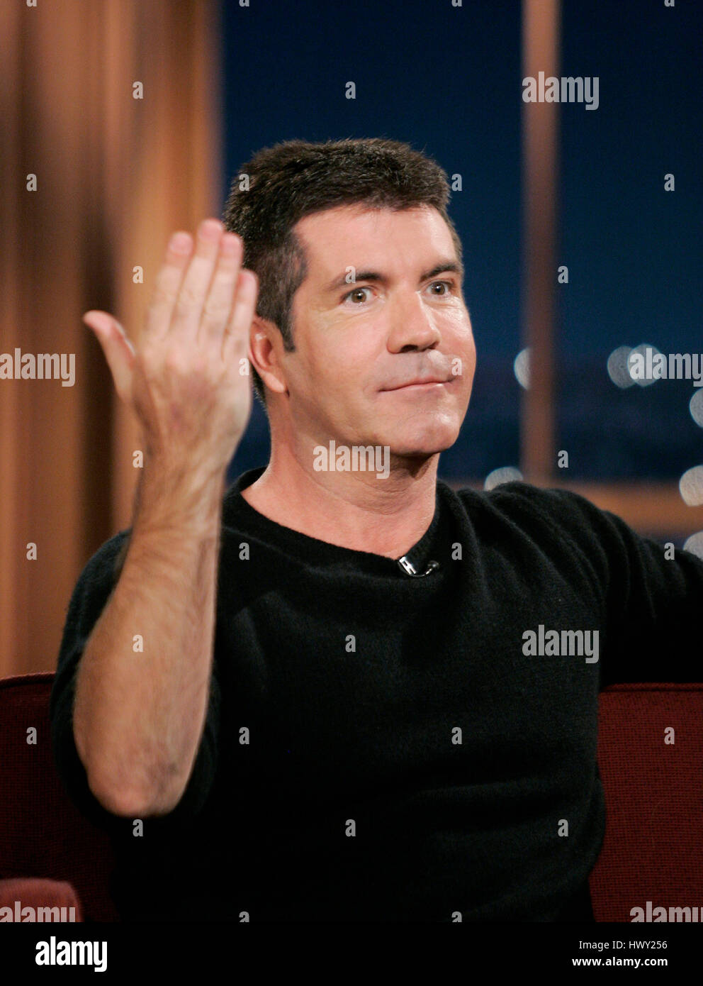 American idol judge simon cowell hi-res stock photography and images ...