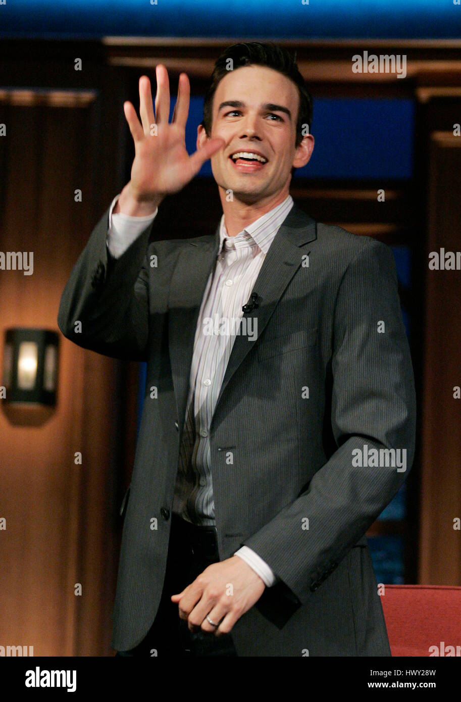 Actor Christopher Gorham during a segment of 'The Late Late Show with ...