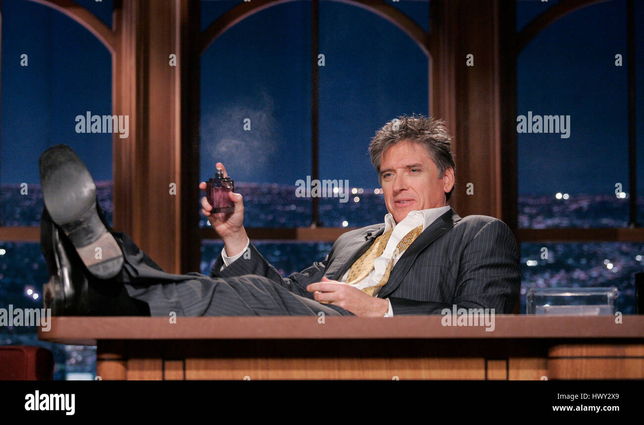 Host Craig Ferguson during a segment of 'The Late Late Show with Craig ...