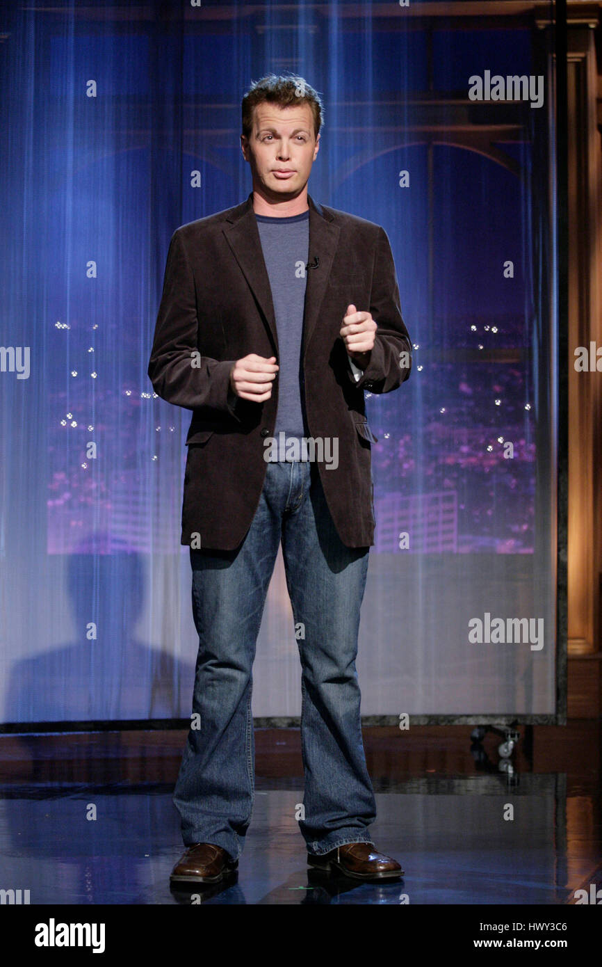 Comic Patrick Keane during a segment of 'The Late Late Show with Craig ...