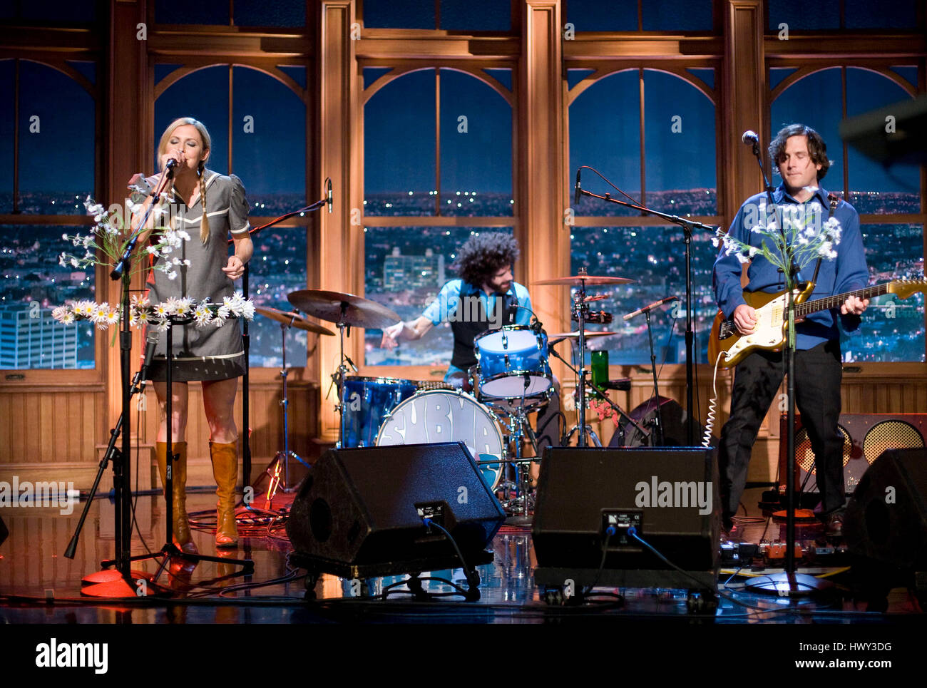 Blake Hazard, the lead singer of musical group, The Submarines, and ...