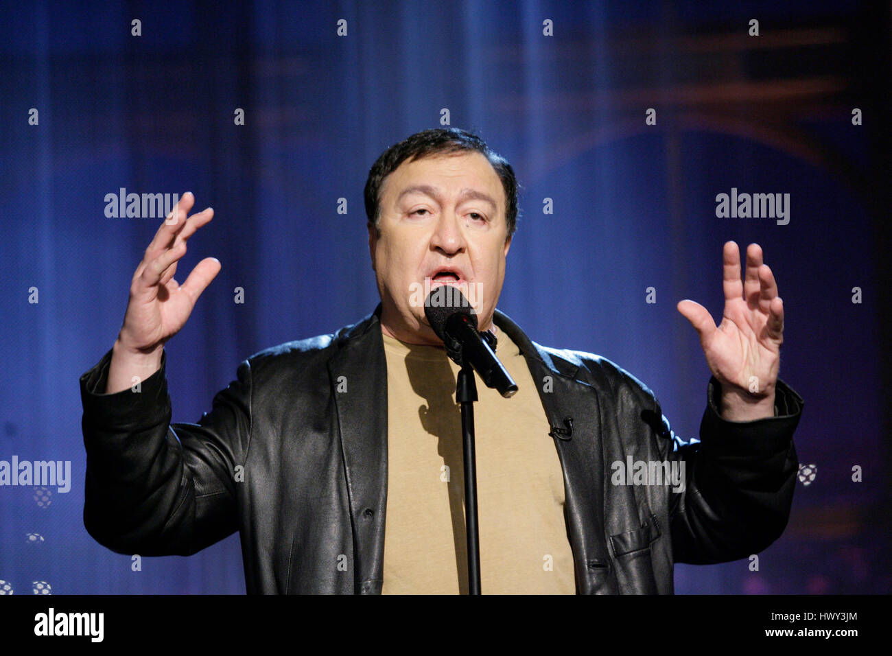 Comic Dom Irrera during a segment of 'The Late Late Show with Craig ...