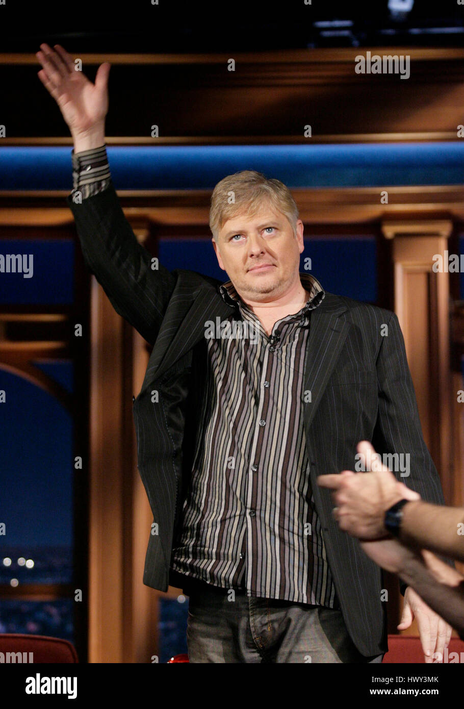 Dave Foley during a taping of 'The Late Late Show with Craig Ferguson ...
