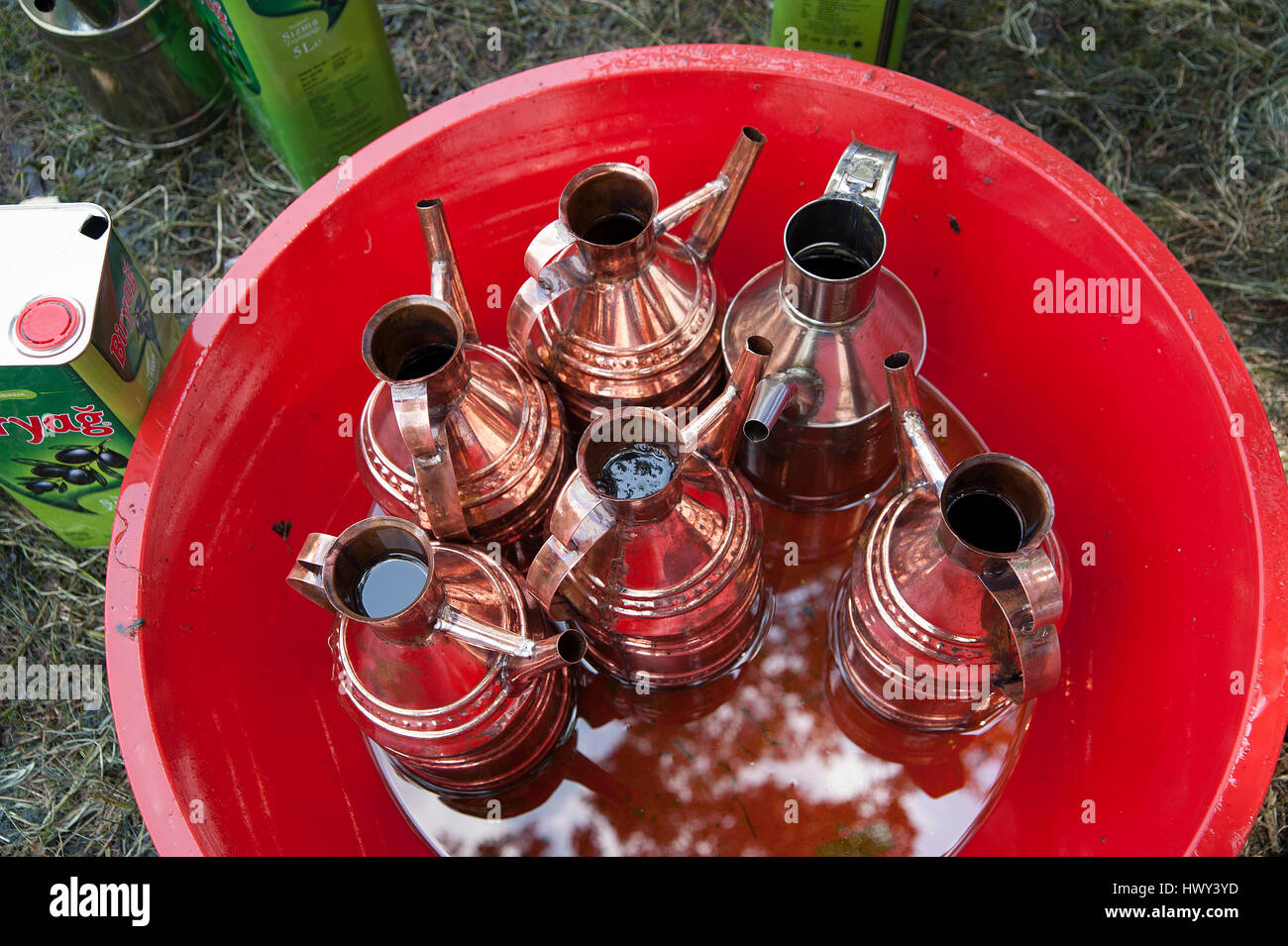 TURKEY, EDIRNE: Historical "Kirkpinar Oil Wrestling" is the world's ...