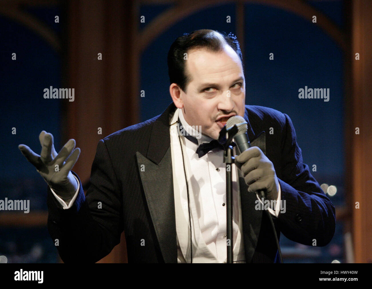 The punk band, 'The Damned" with Dave Vanian on lead vocals perform ...