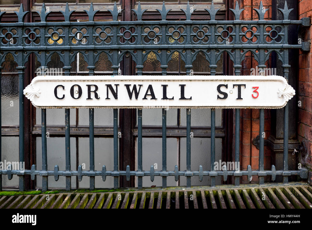 Cornwall Street Birmingham city centre,UK Stock Photo - Alamy