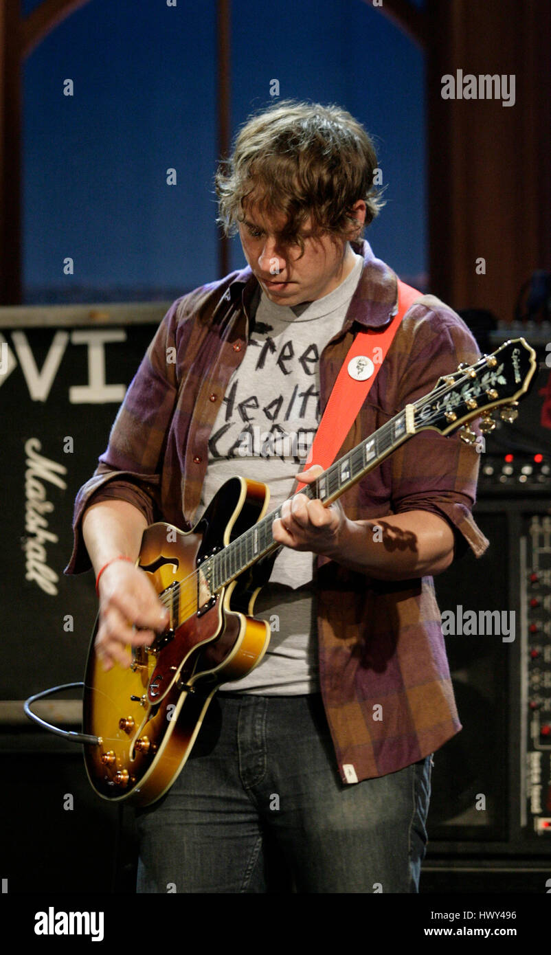 Guitarist Randy Randall performs with their band, No Age, during a ...