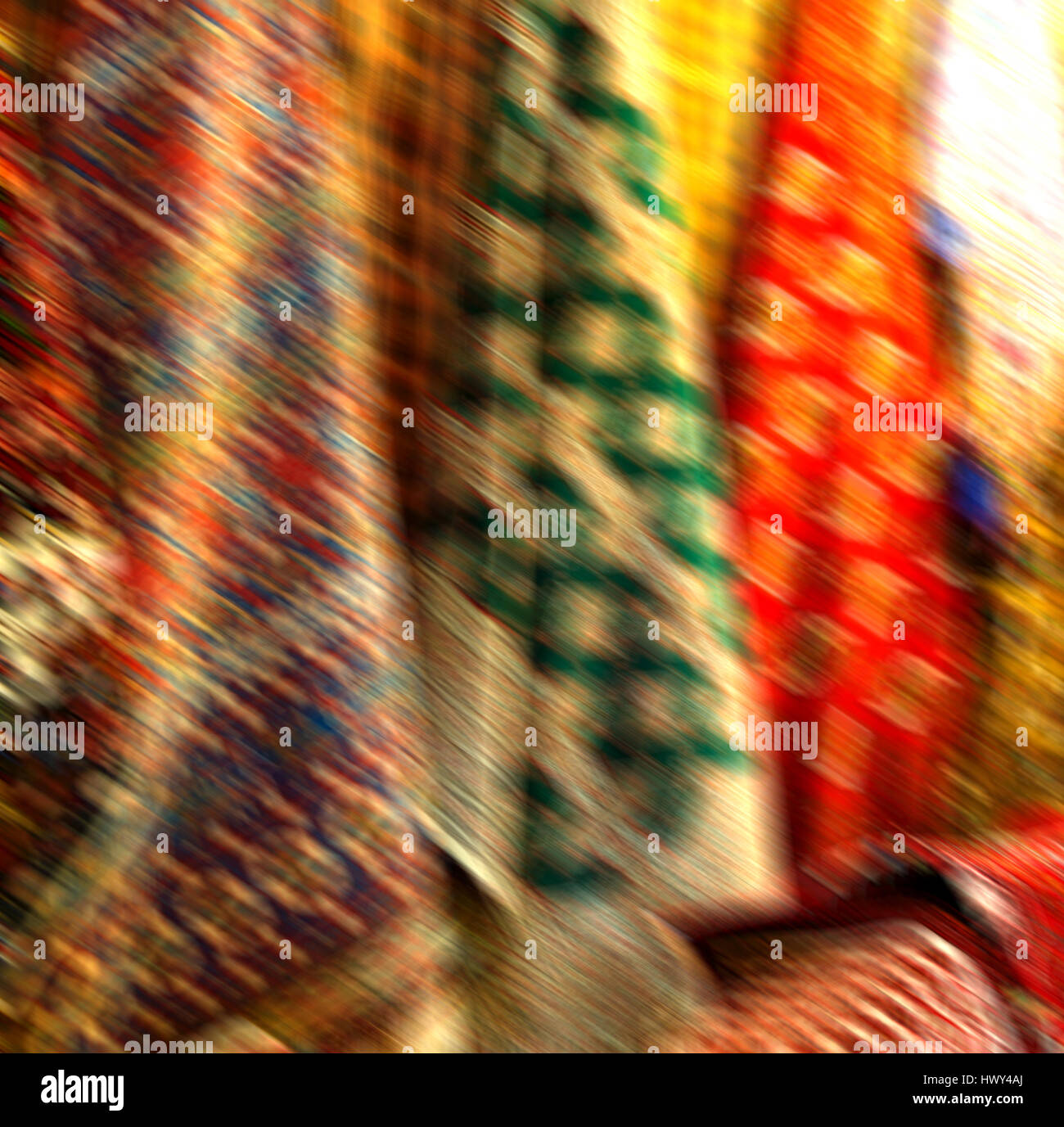 in iran scarf in a market texture abstract of colors and bazaar ...