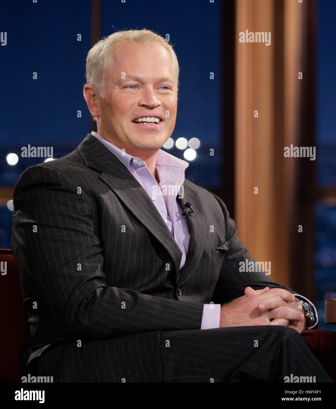 Actor Neal McDonough during a segment of 'The Late Late Show with Craig ...